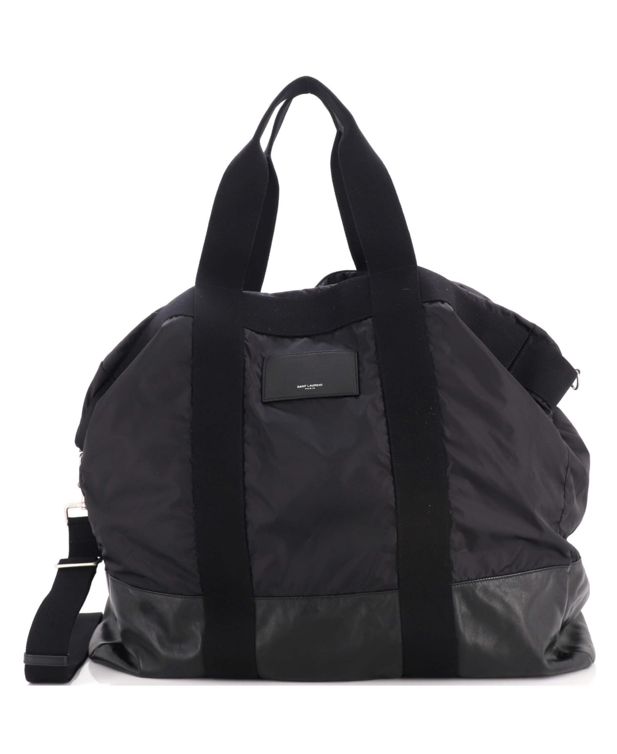 Click here for Pre-Owned Saint Laurent City Logo Tote Bag Nylon w... prices