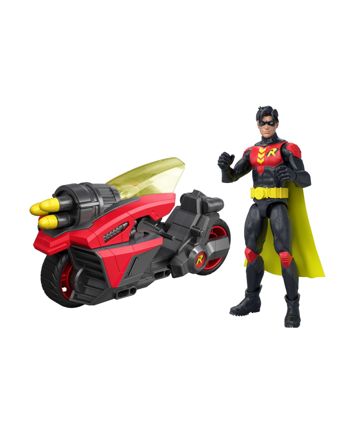 Click here for Dc Comics Batlink Robin 6.5 Projectile-Launch Moto... prices