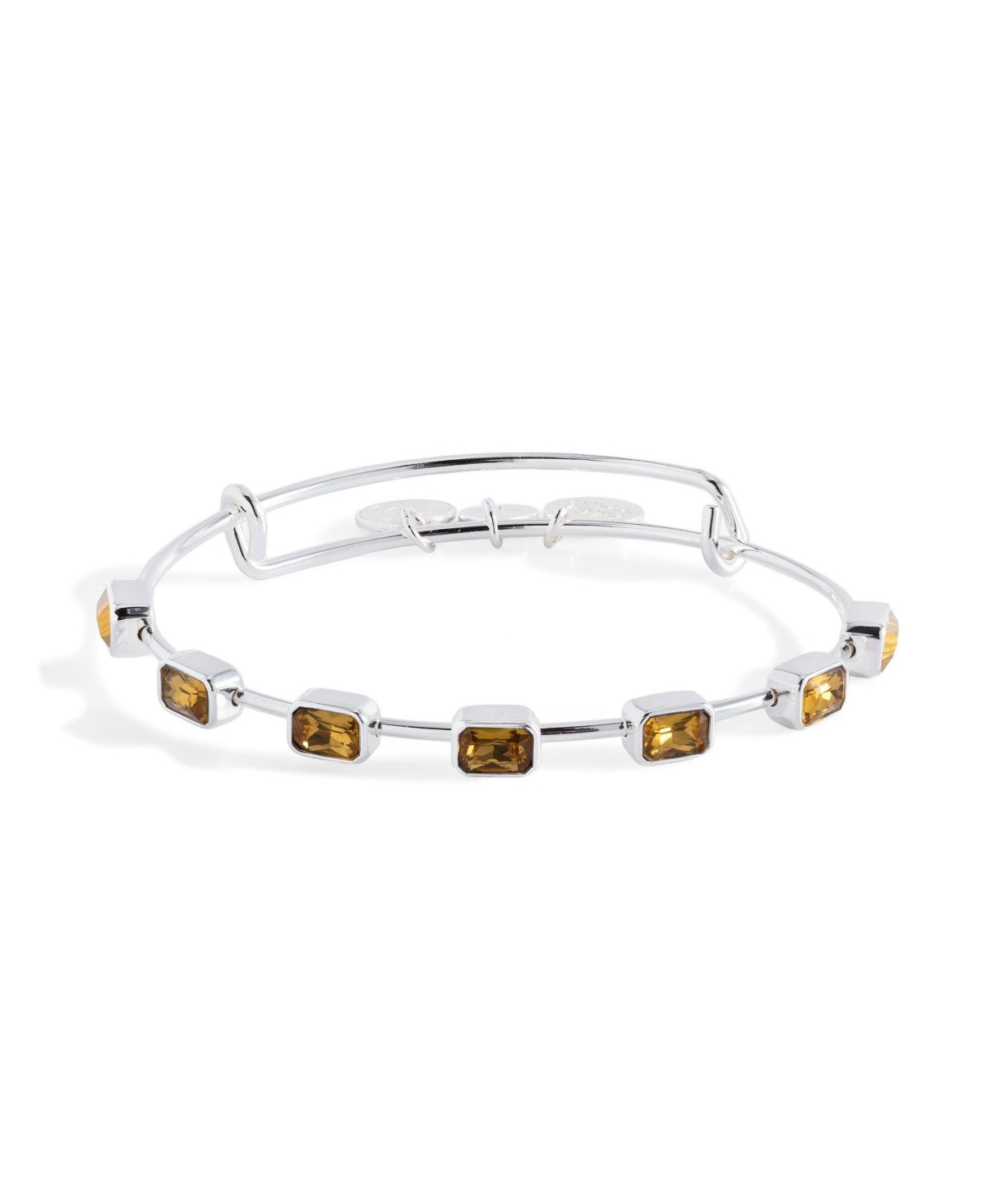 Click here for Alex and Ani November Birthstone Emerald Cut Bangl... prices