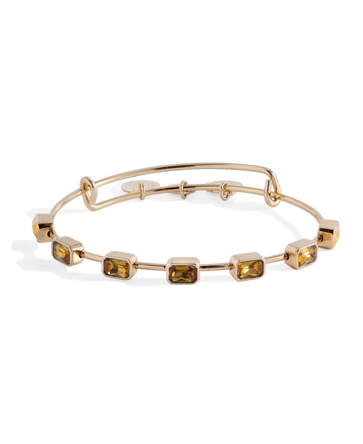 Click here for Alex and Ani November Birthstone Emerald Cut Bangl... prices