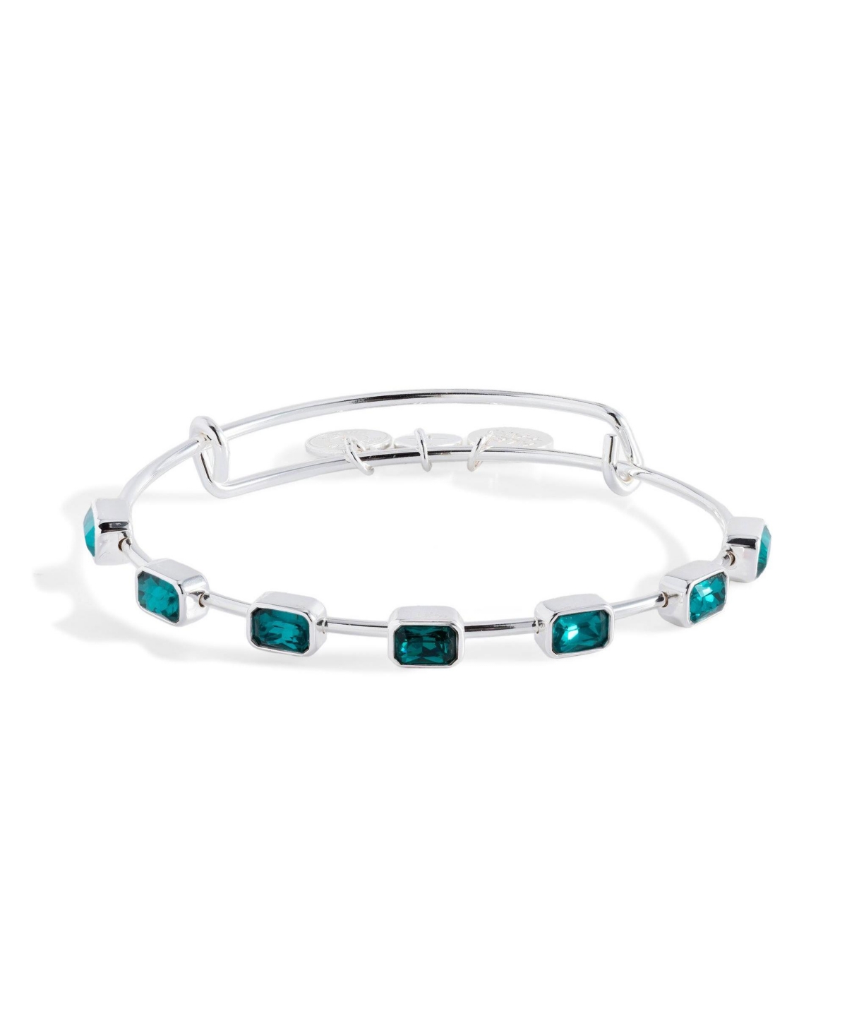 Click here for Alex and Ani December Birthstone Emerald Cut Bangl... prices