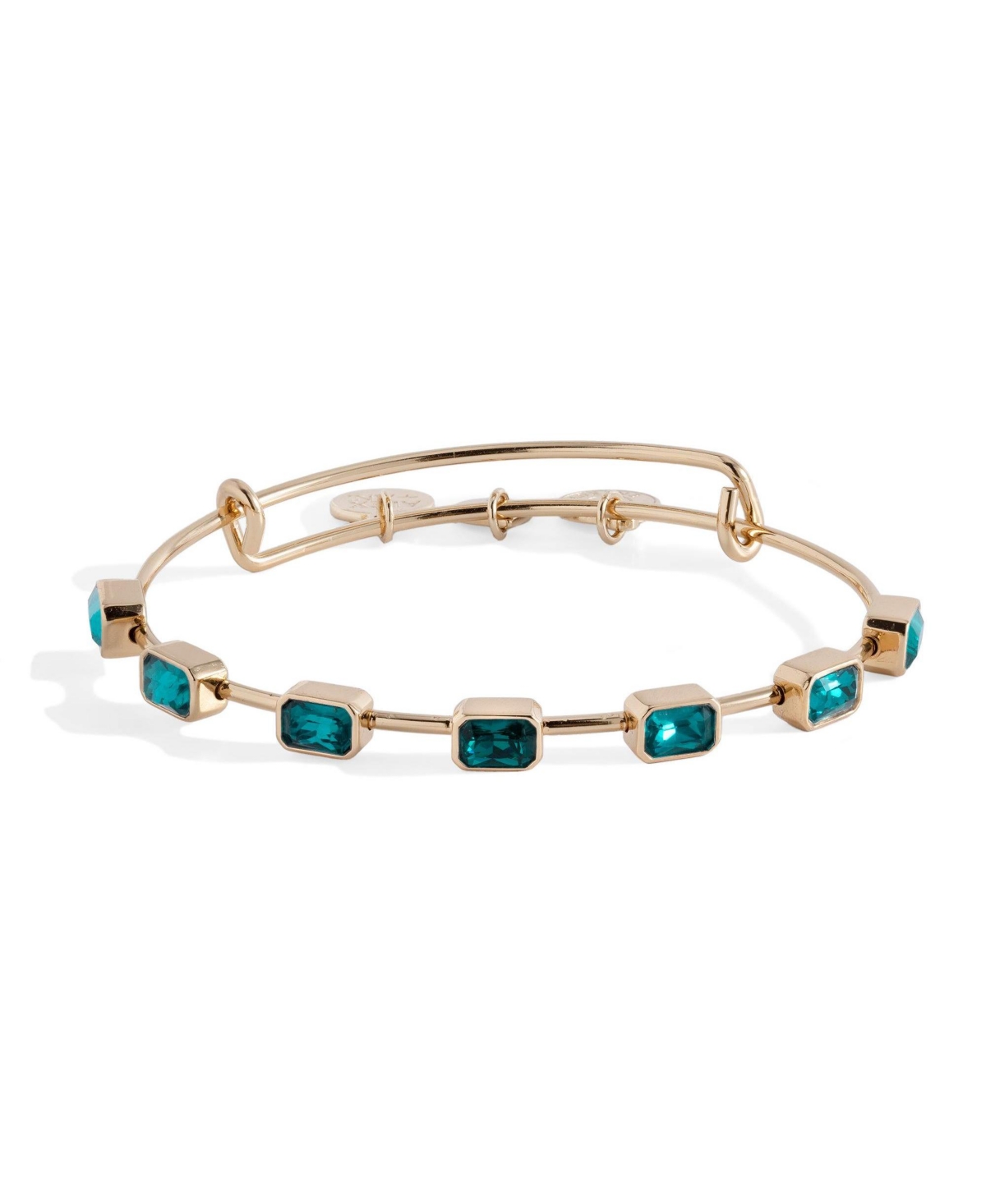 Click here for Alex and Ani December Birthstone Emerald Cut Bangl... prices