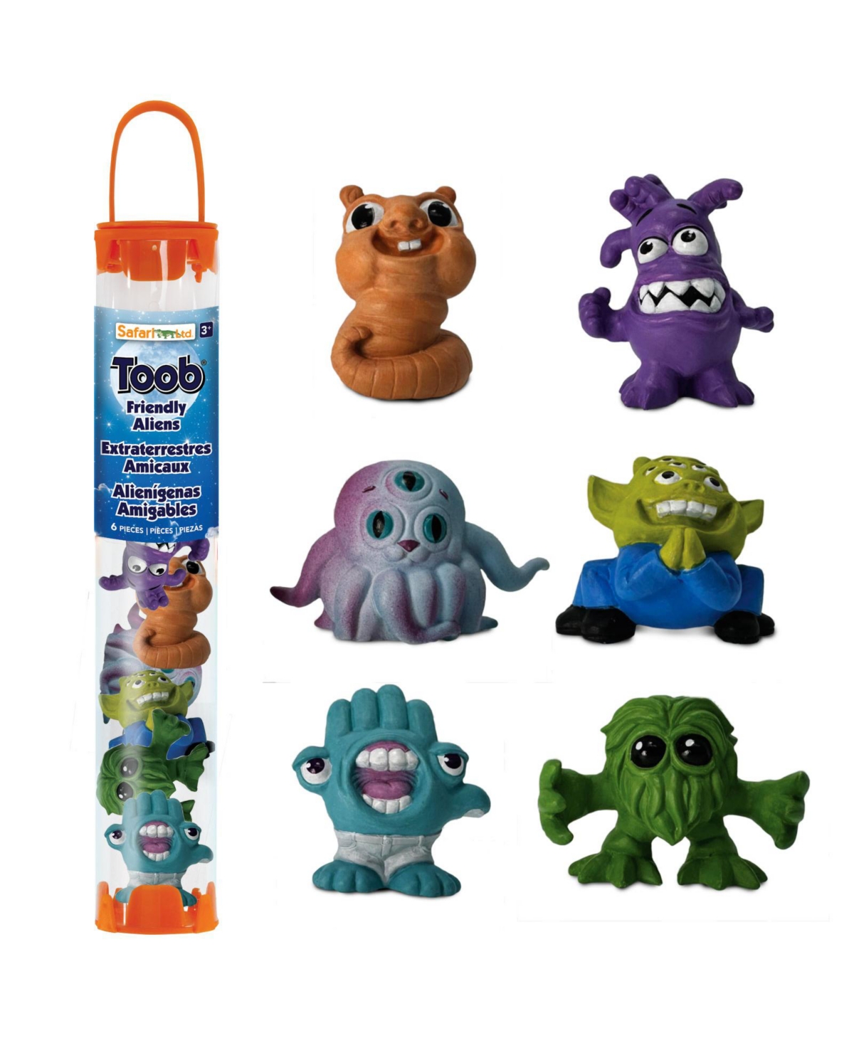 Click here for Safari Ltd. Friendly Aliens Designer Toob 6-Piece... prices