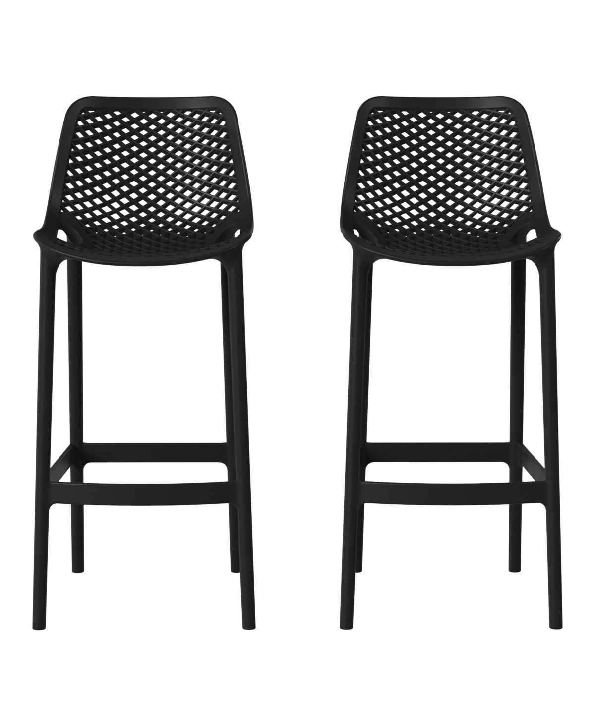 Click here for WestinTrends 41.75 Outdoor Modern Polypropylene Pl... prices