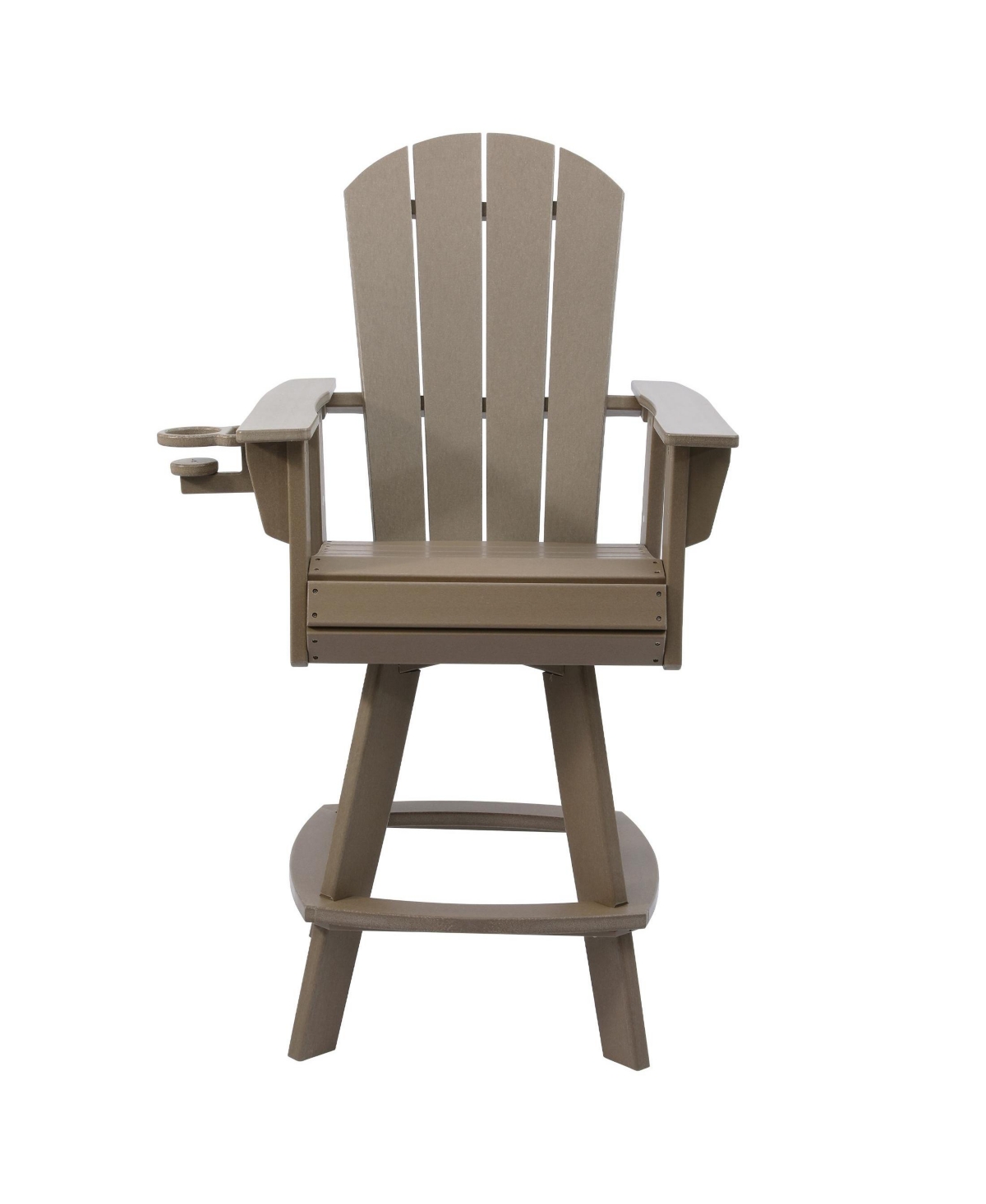 Click here for WestinTrends Outdoor Hdpe Swivel Adirondack Bar He... prices
