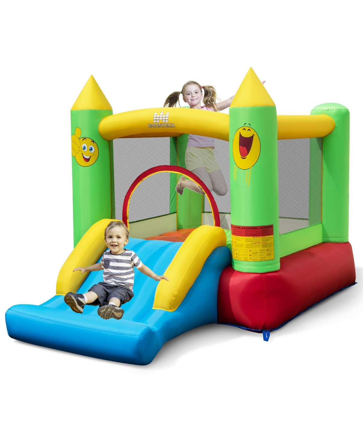 Click here for Gymax Inflatable Bounce House with Slide Jumping A... prices