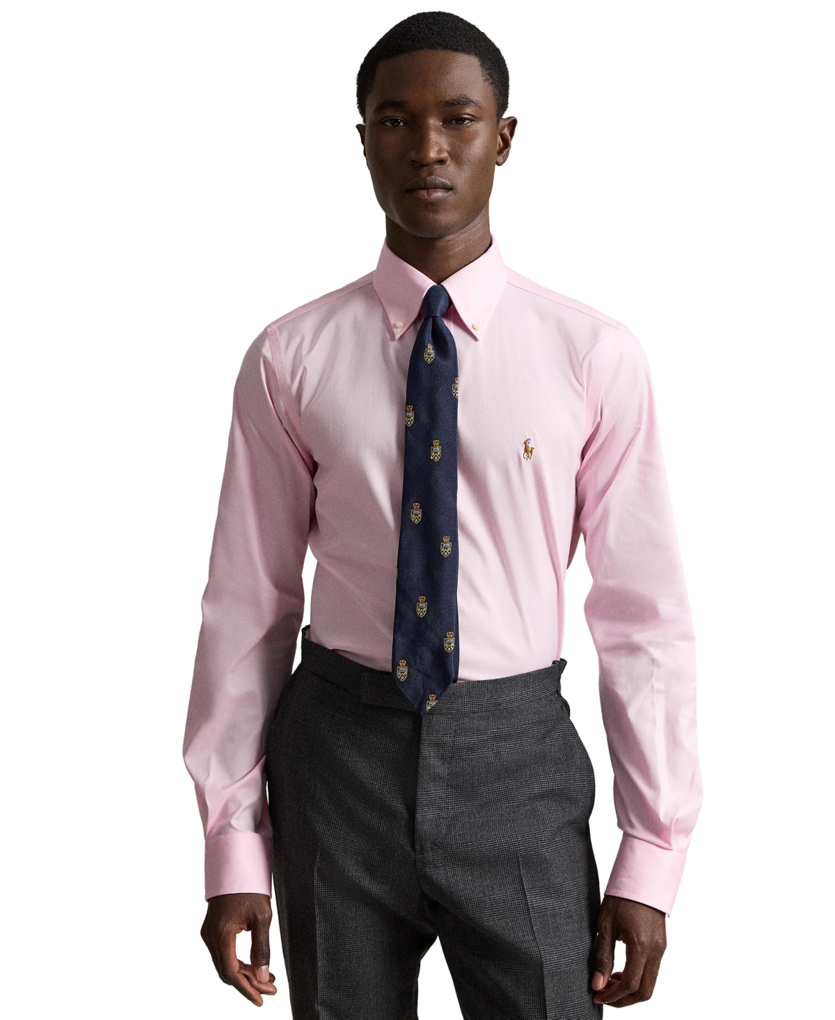 Click here for Polo Ralph Lauren Mens Classic-Fit Pinpoint Oxford... prices