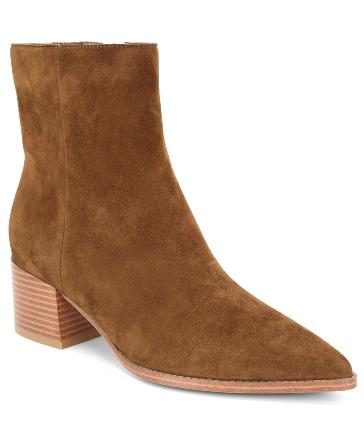 Click here for Nine West Womens Becky Pointed Toe Block Heel Boot... prices