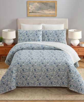 Click here for Modern Heirloom Eden Paisley Gauze 3 Piece Quilt S... prices
