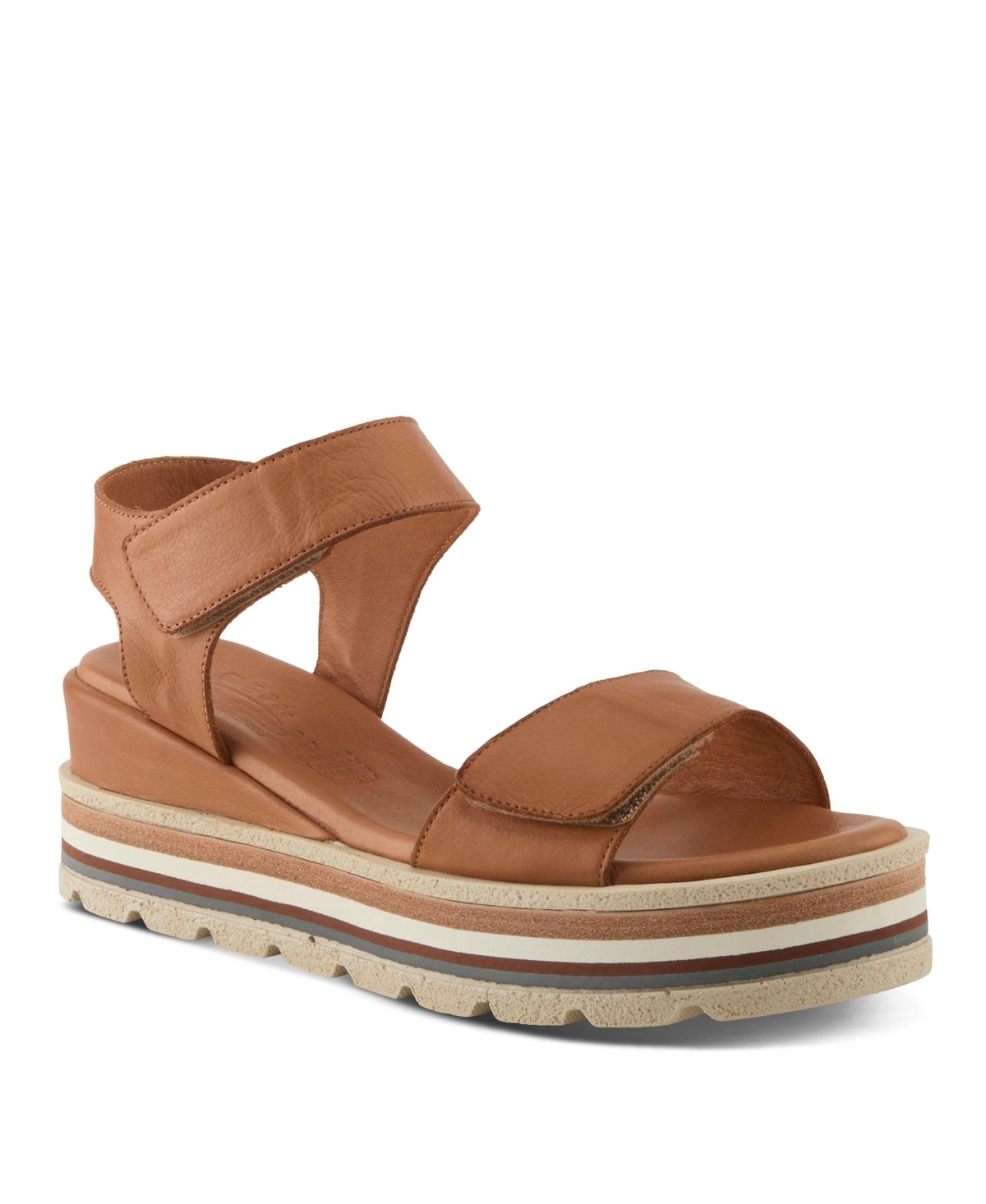 Click here for Spring Step Womens Hileman Platform Sandal with Cu... prices
