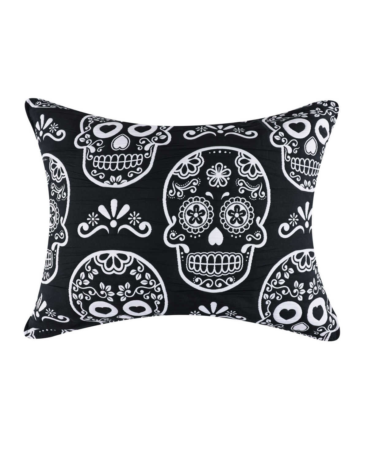 Click here for Greenland Home Fashions Sugar Skull Jacquard-Woven... prices