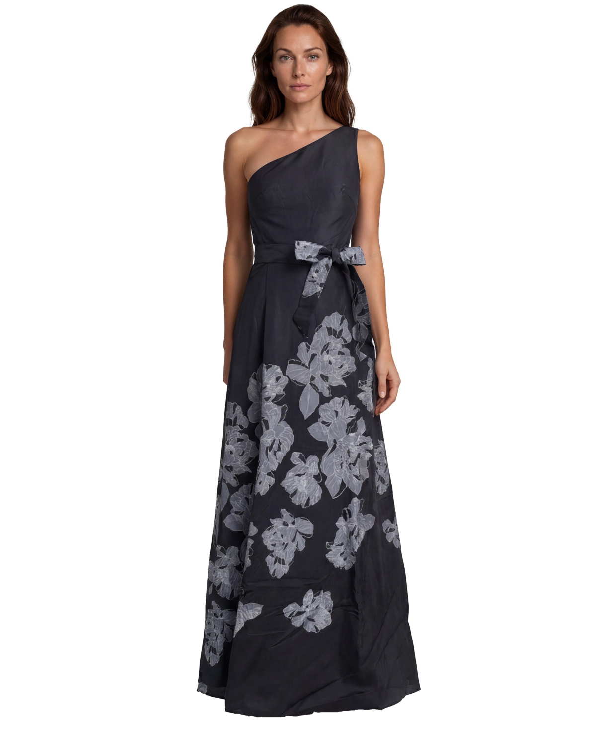 Click here for Rene Ruiz Occasion Womens One Shoulder Floral Bord... prices