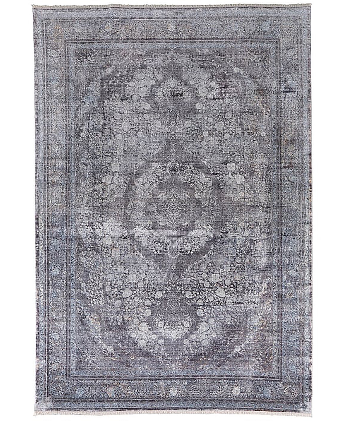 Click here for Feizy Sarrant 3967F 4x53 Area Rug - Gray prices