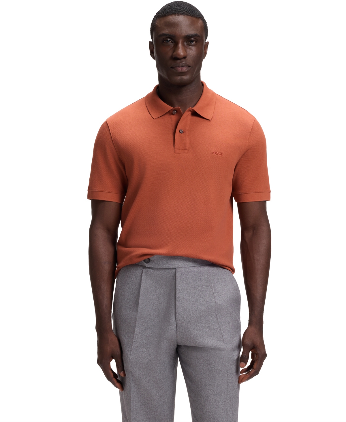 Click here for Boss by Hugo Boss Mens Cotton Pique Pallas Logo Po... prices