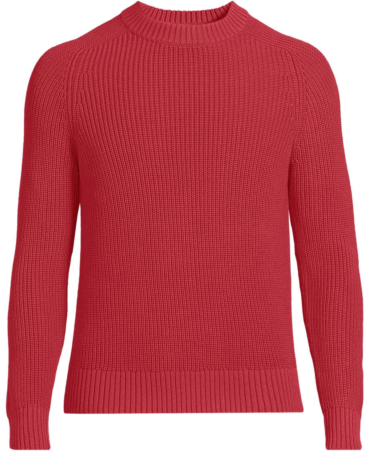 Click here for Lands End Mens Cotton Drifter Saddle Crewneck Shak... prices