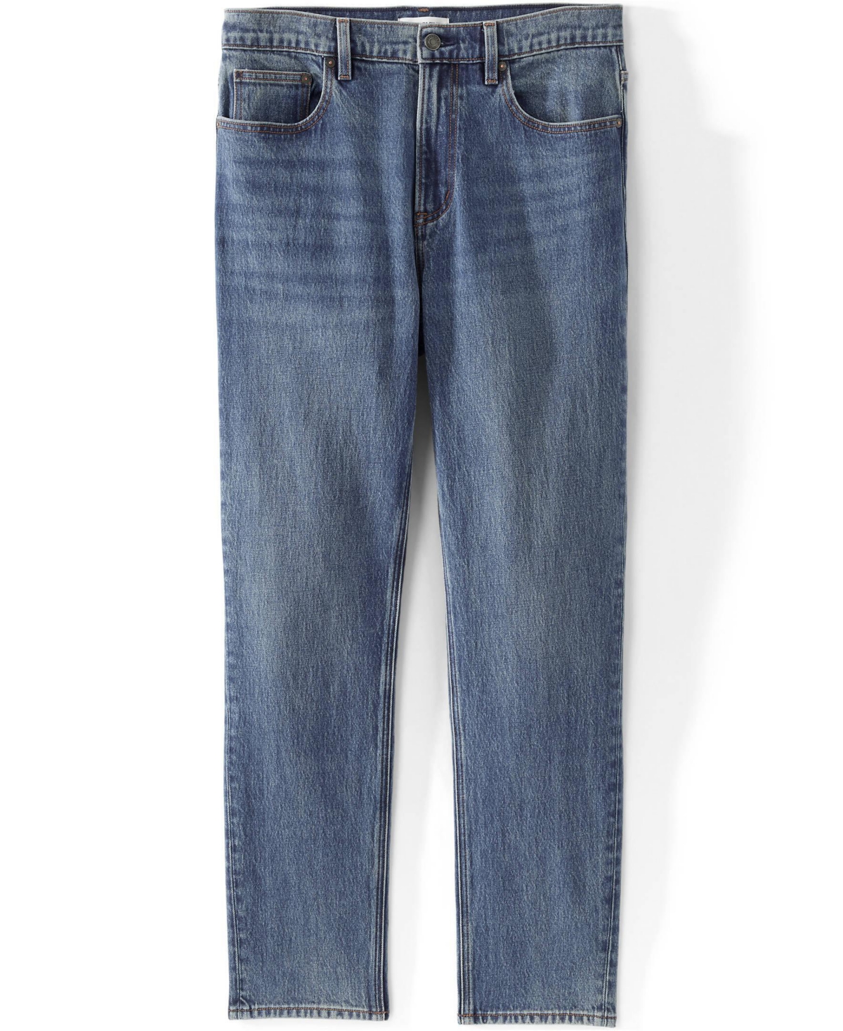 Click here for Lands End Mens Stretch Slim Fit Jean - Medium heri... prices