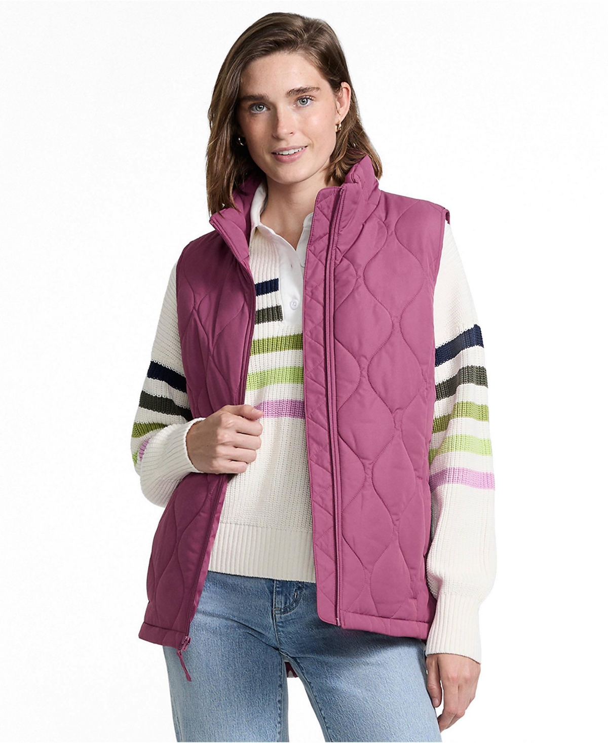 Click here for Lands End Plus Size FeatherFree Onion Quilted Insu... prices
