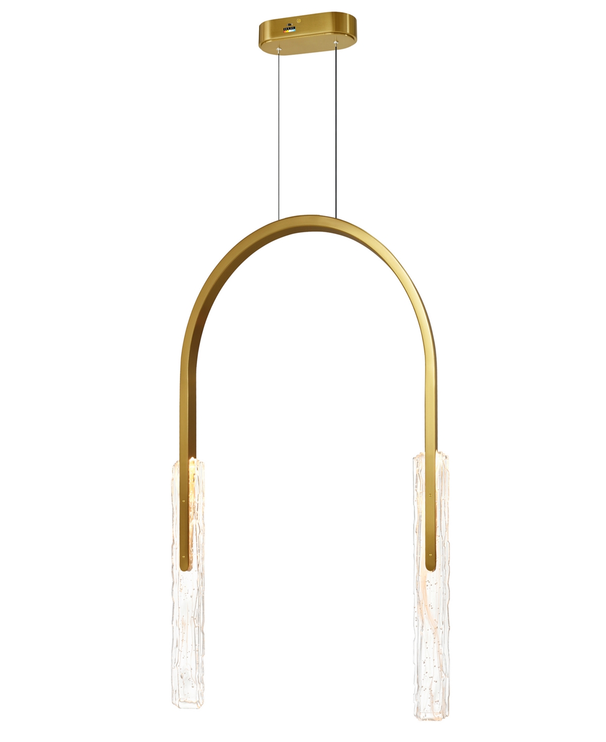Click here for Cwi Lighting Curva 22 Metal Chandelier - Brass prices