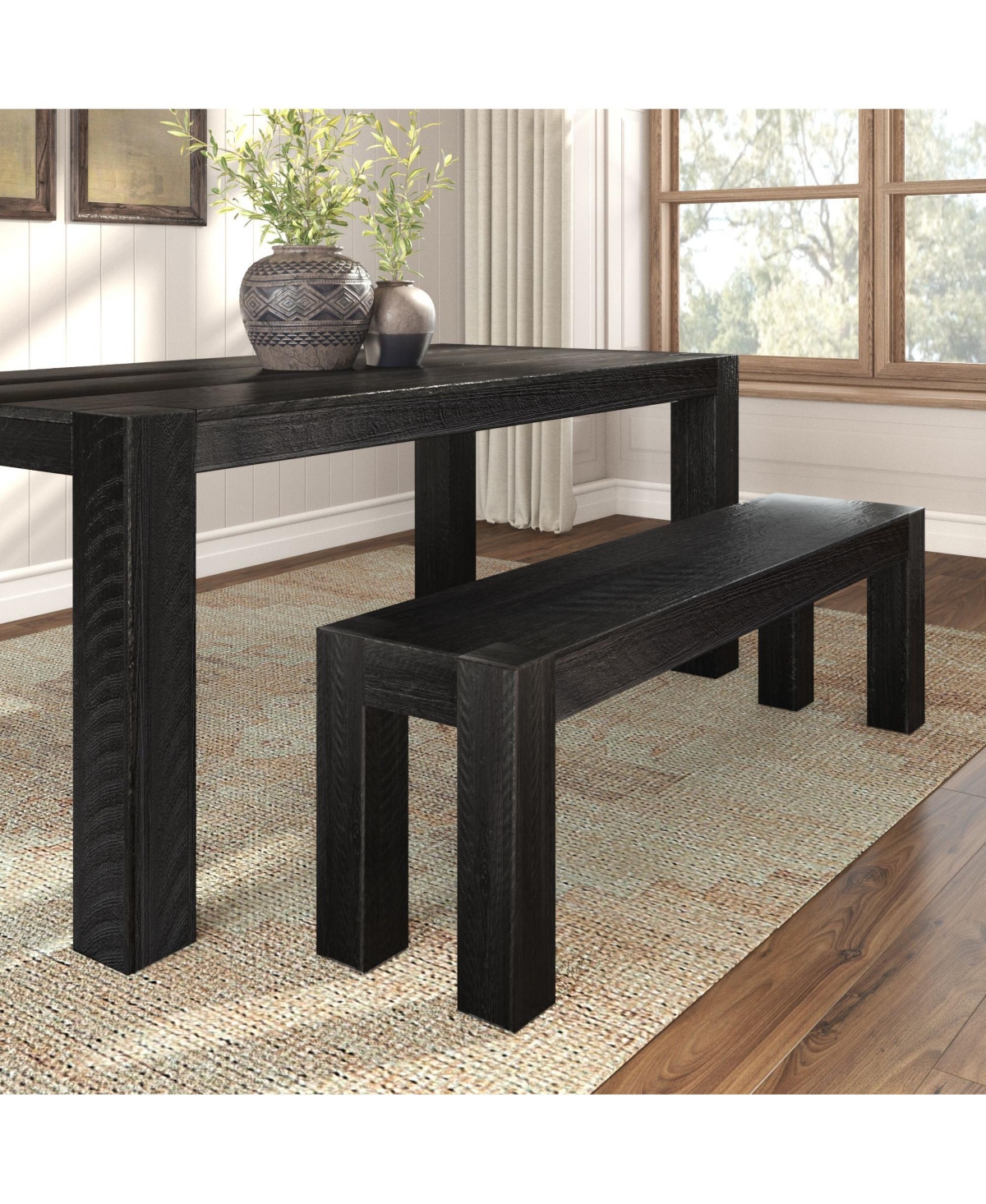 Click here for Plank+Beam Rustic Dining Bench (57.9in / 1470mm) -... prices