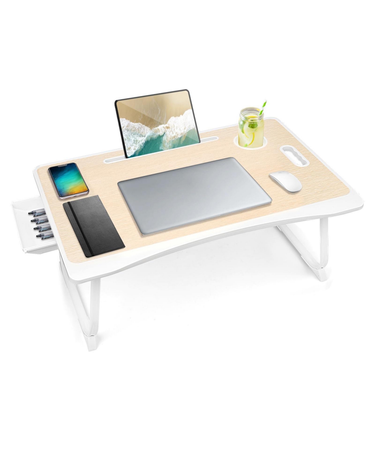Click here for Gnuadz Laptop Bed Desk Foldable Usb Port Cup Holde... prices
