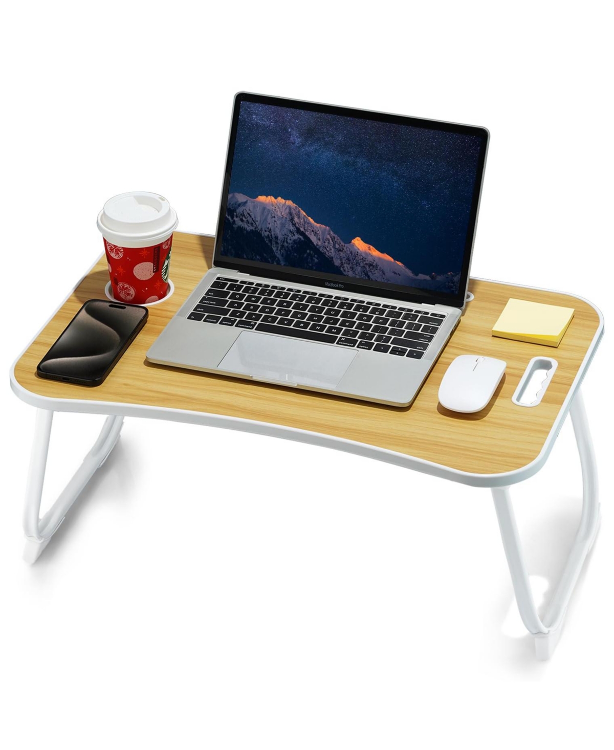 Click here for Gnuadz Laptop Bed Desk Foldable Lap Table Cup Hold... prices