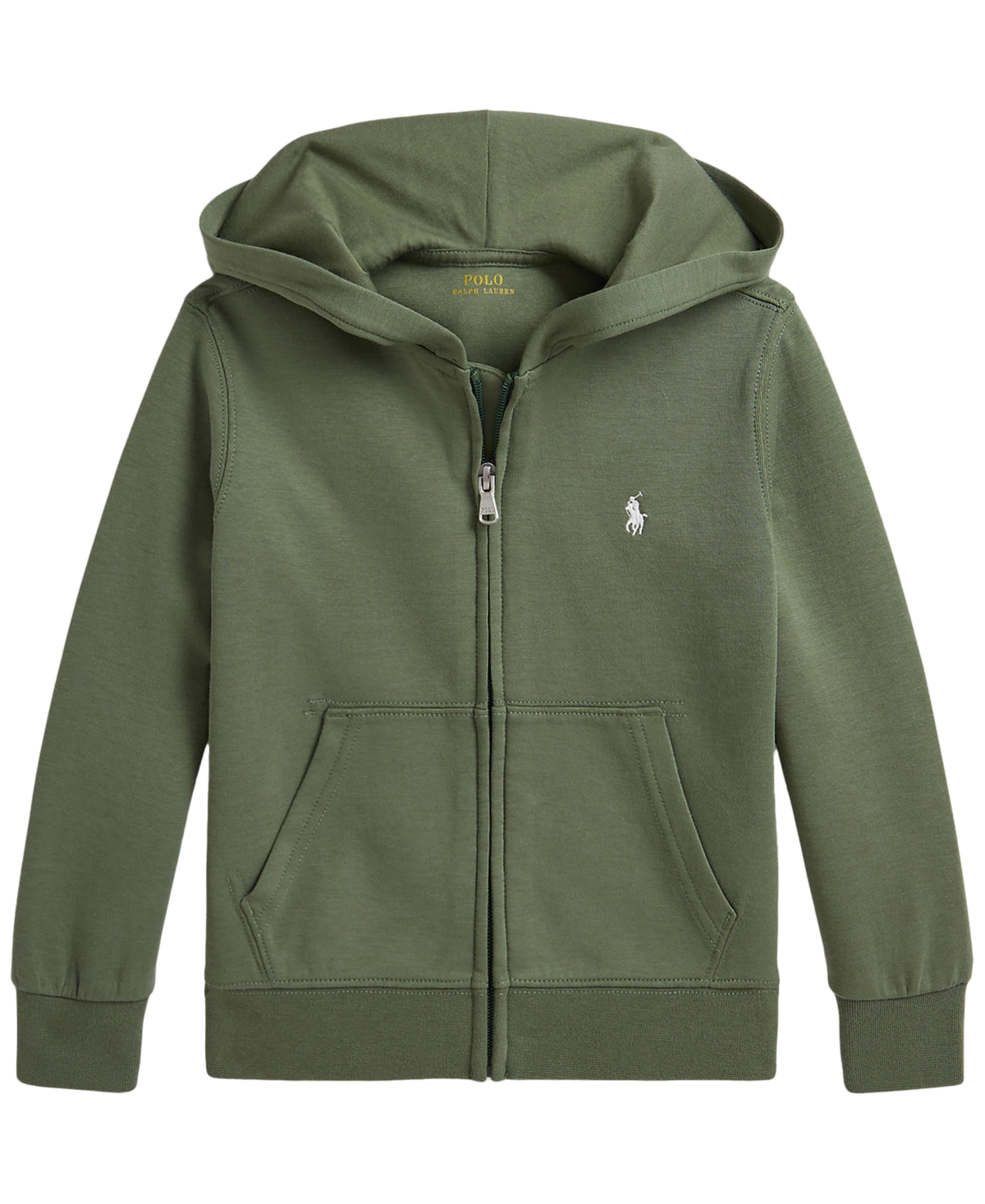 Click here for Polo Ralph Lauren Boys 2T-7 Double Knit Full-Zip H... prices