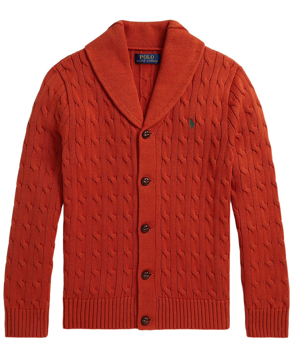 Click here for Polo Ralph Lauren Boys 8-20 Cable-Knit Cotton Shaw... prices