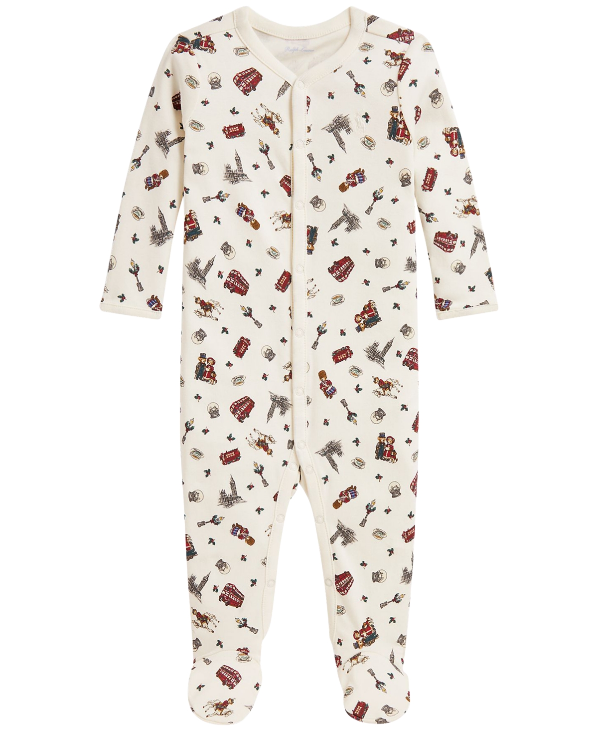 Click here for Ralph Lauren Baby Boys Polo Bear Cotton Interlock... prices