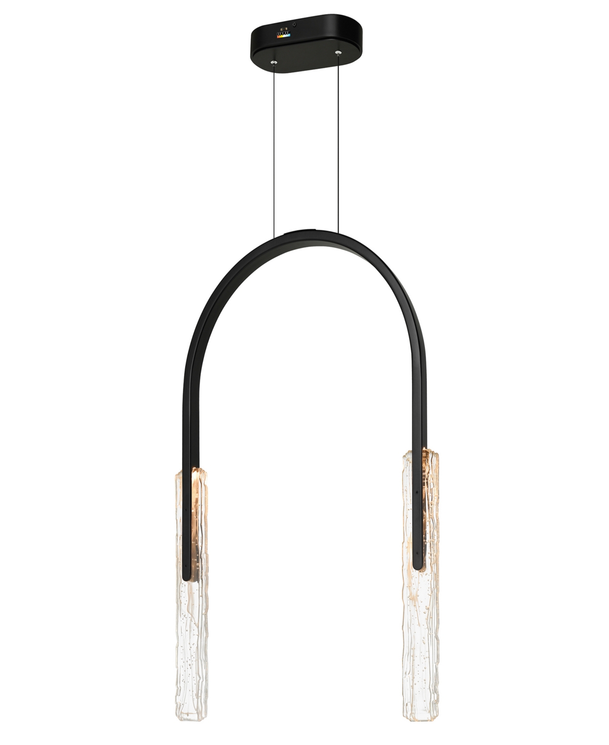 Click here for Cwi Lighting Curva 22 Metal Chandelier - Black prices