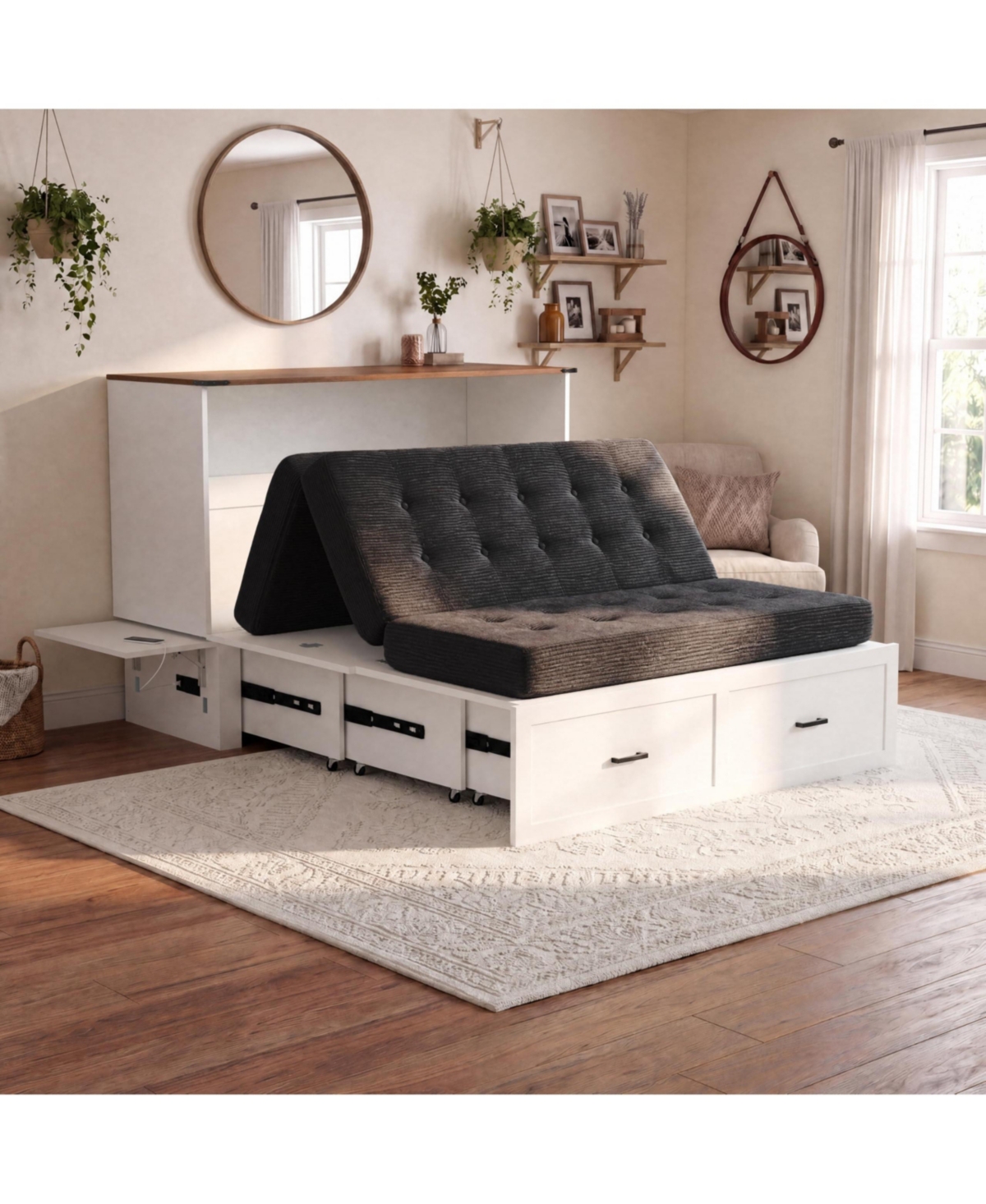Click here for Queen Size Murphy Bed with Charging Station and Ma... prices
