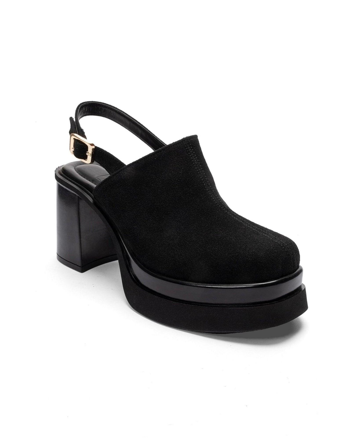 Click here for Prologue Shoes Womens Bavix Block Heel Platform Sa... prices