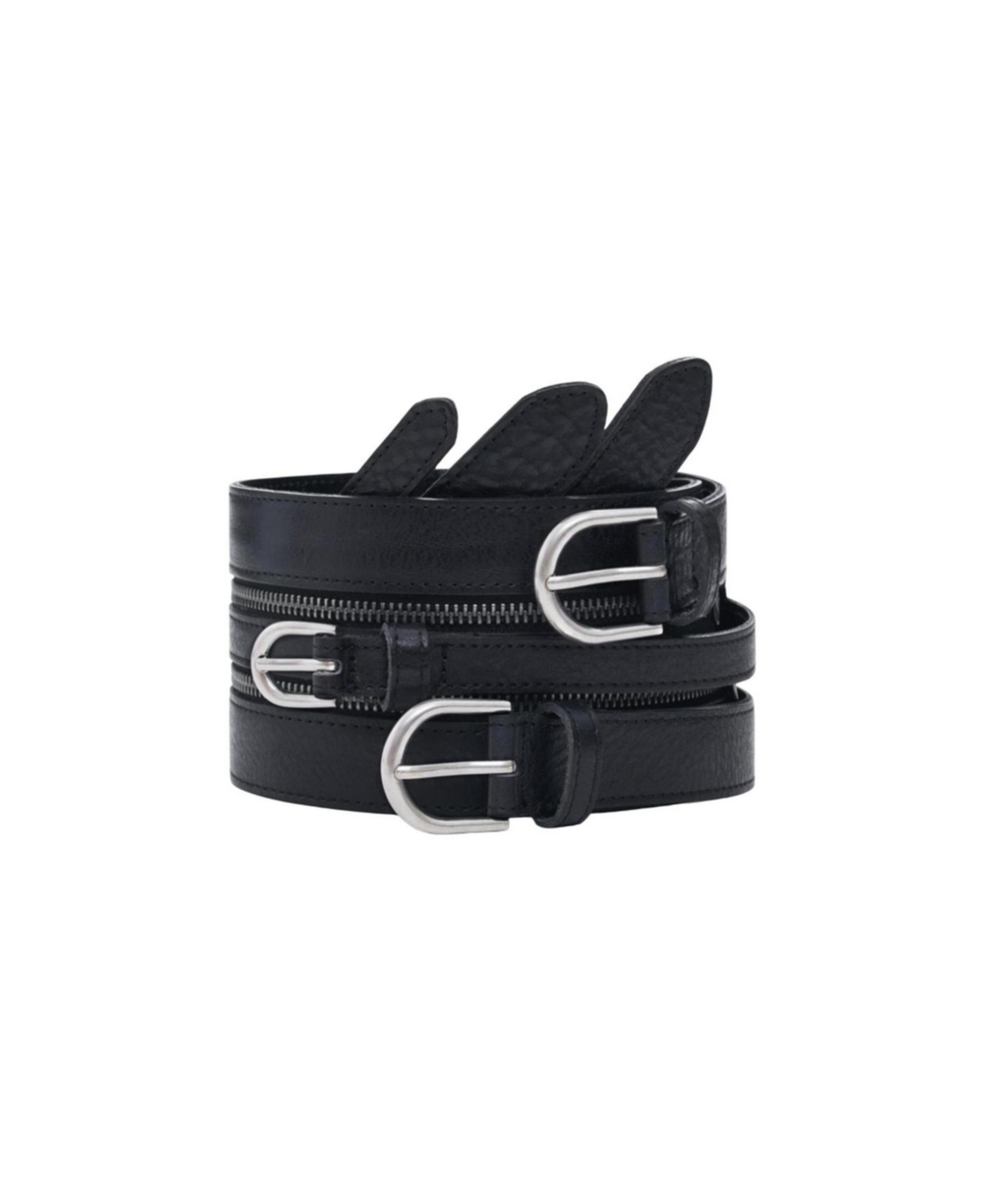 Click here for Desigual Womens Triple leather studio sash belt -... prices