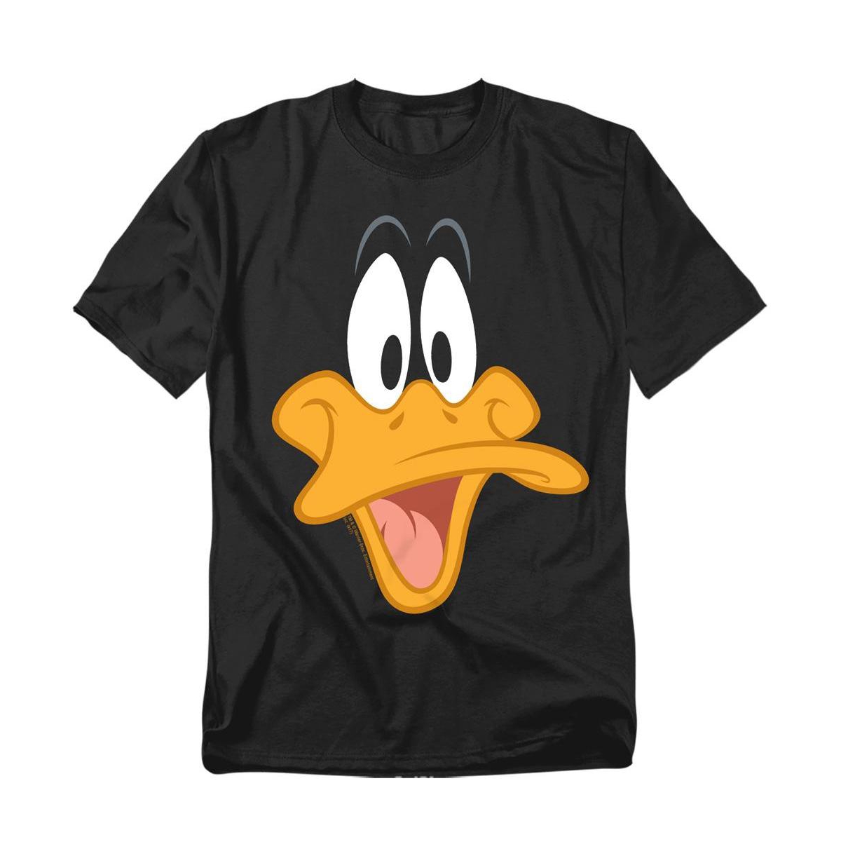 Click here for Looney Tunes Mens Daffy Face T-Shirt - Black prices