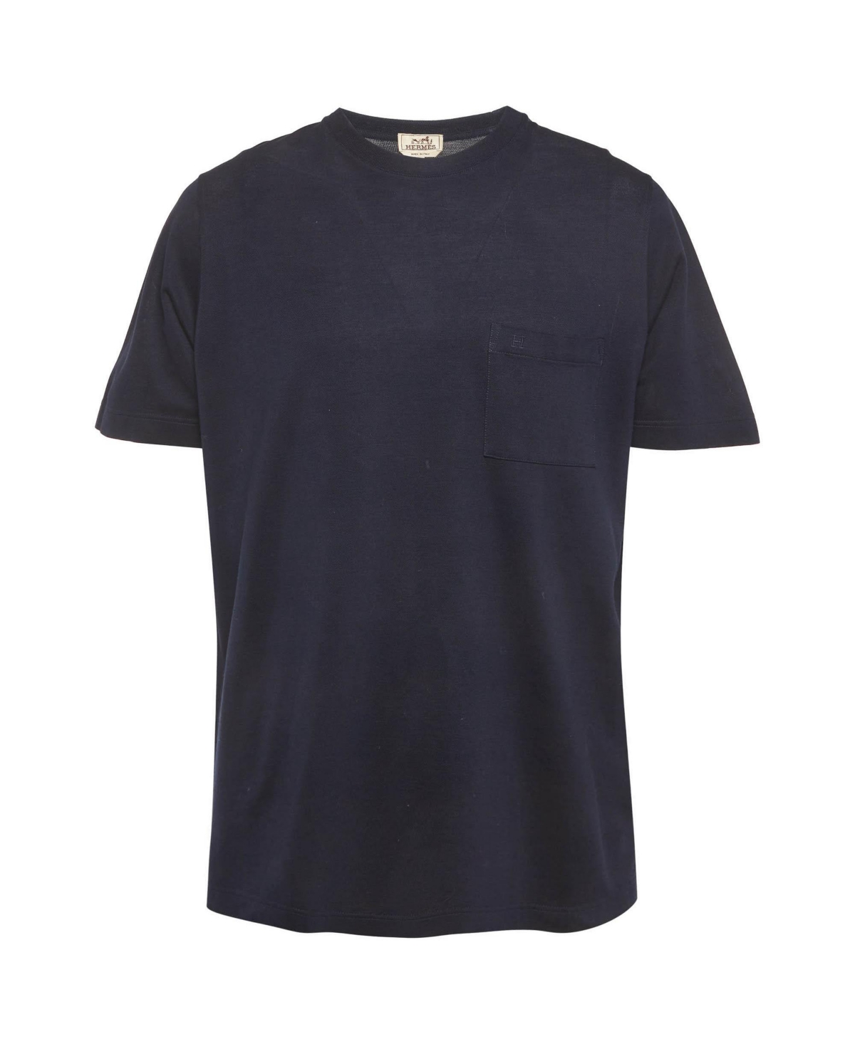 Click here for Pre-Owned Hermes Mens Pique Crew Neck T-Shirt prices