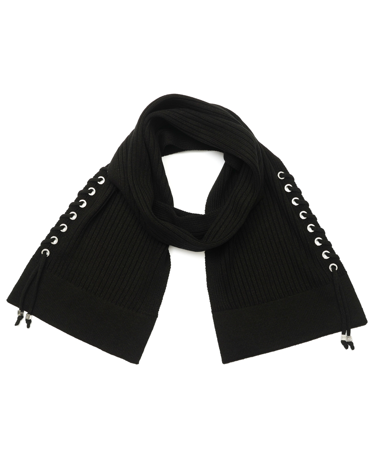 Click here for Michael Michael Kors Grommet Lace Scarf - Black prices