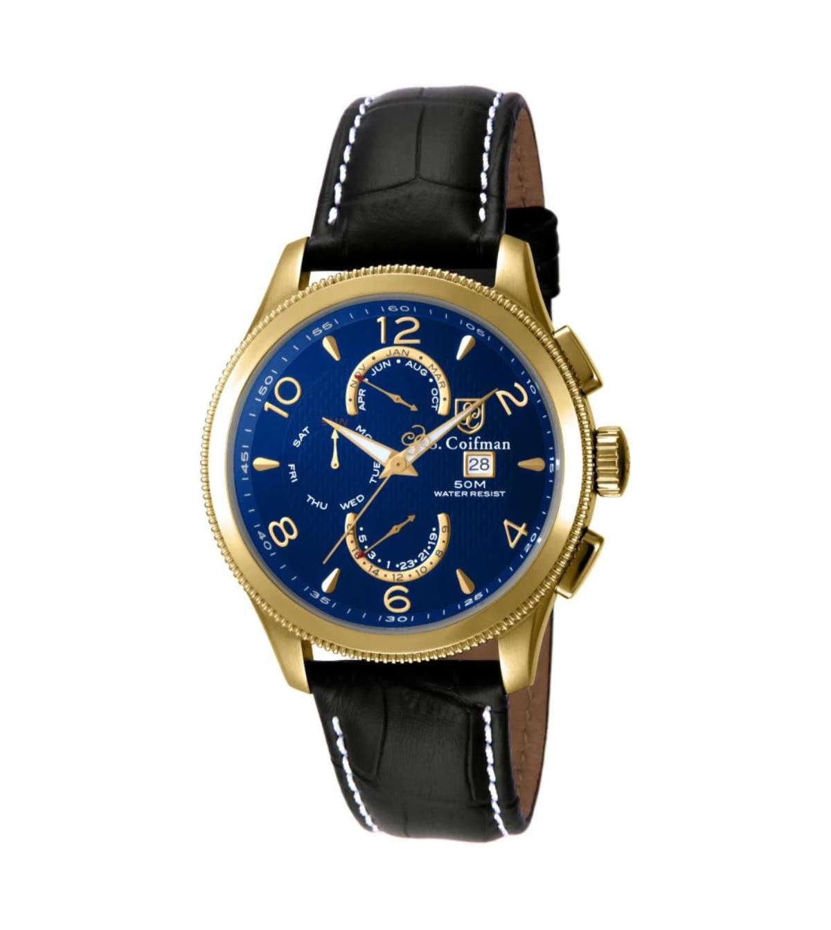 Click here for Invicta S.Coifman Mens Heritage Chronograph Dial L... prices
