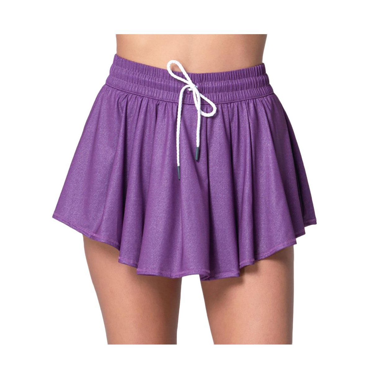 Click here for Lucky In Love Womens All That Shimmers Tennis Skir... prices