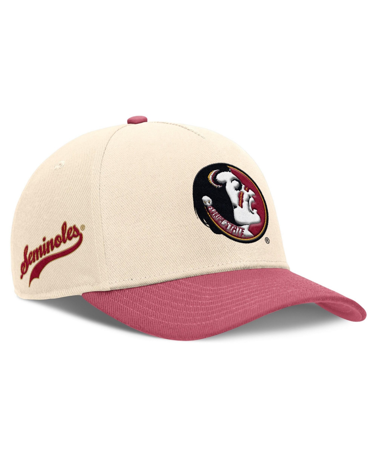 Click here for Nike Mens Natural/Pink Florida State Seminoles Aca... prices