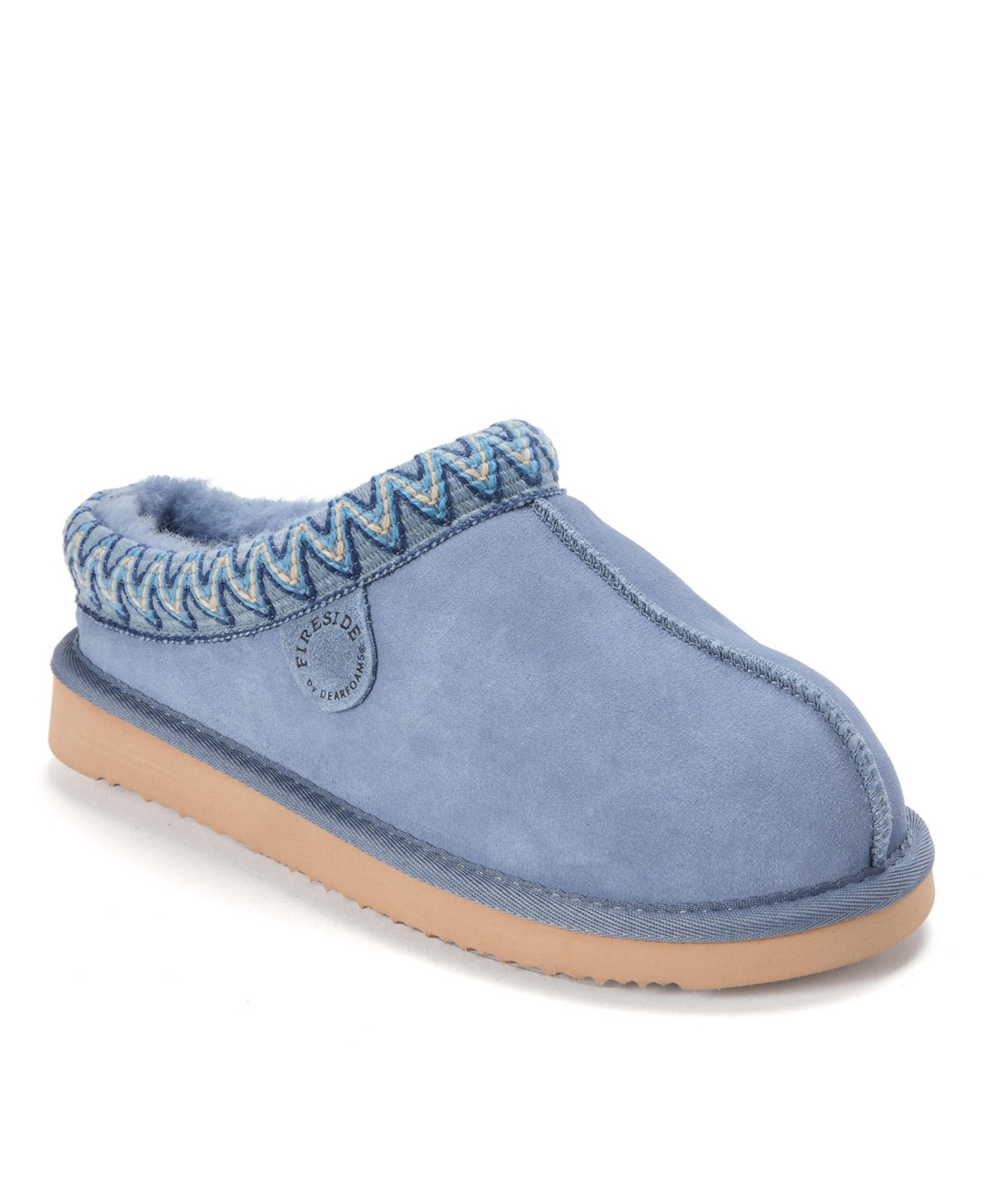 Click here for Dearfoams Womens Fireside by Greta Genuine Shearli... prices