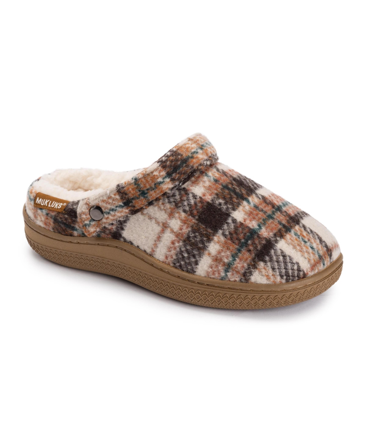 Click here for Muk Luks Womens Quianna Lucy Clog Slippers - Tan p... prices