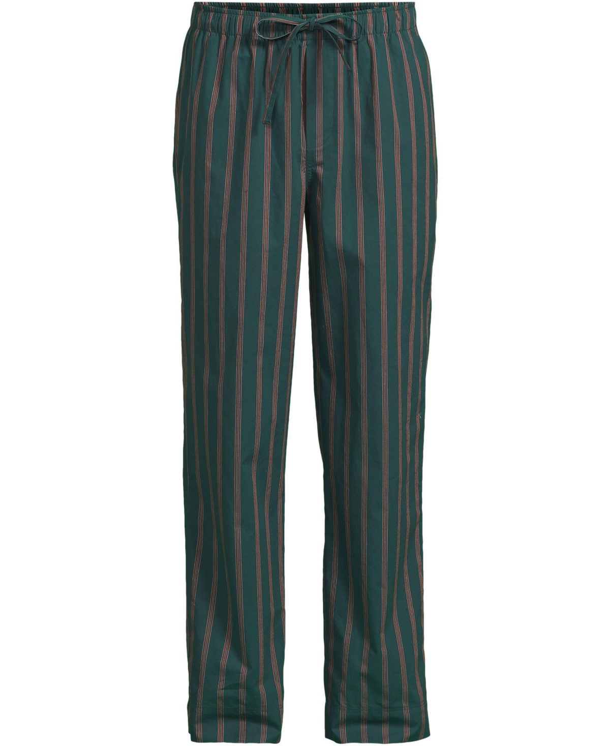 Click here for Lands End Mens Essential Pajama Pant - Green/russe... prices