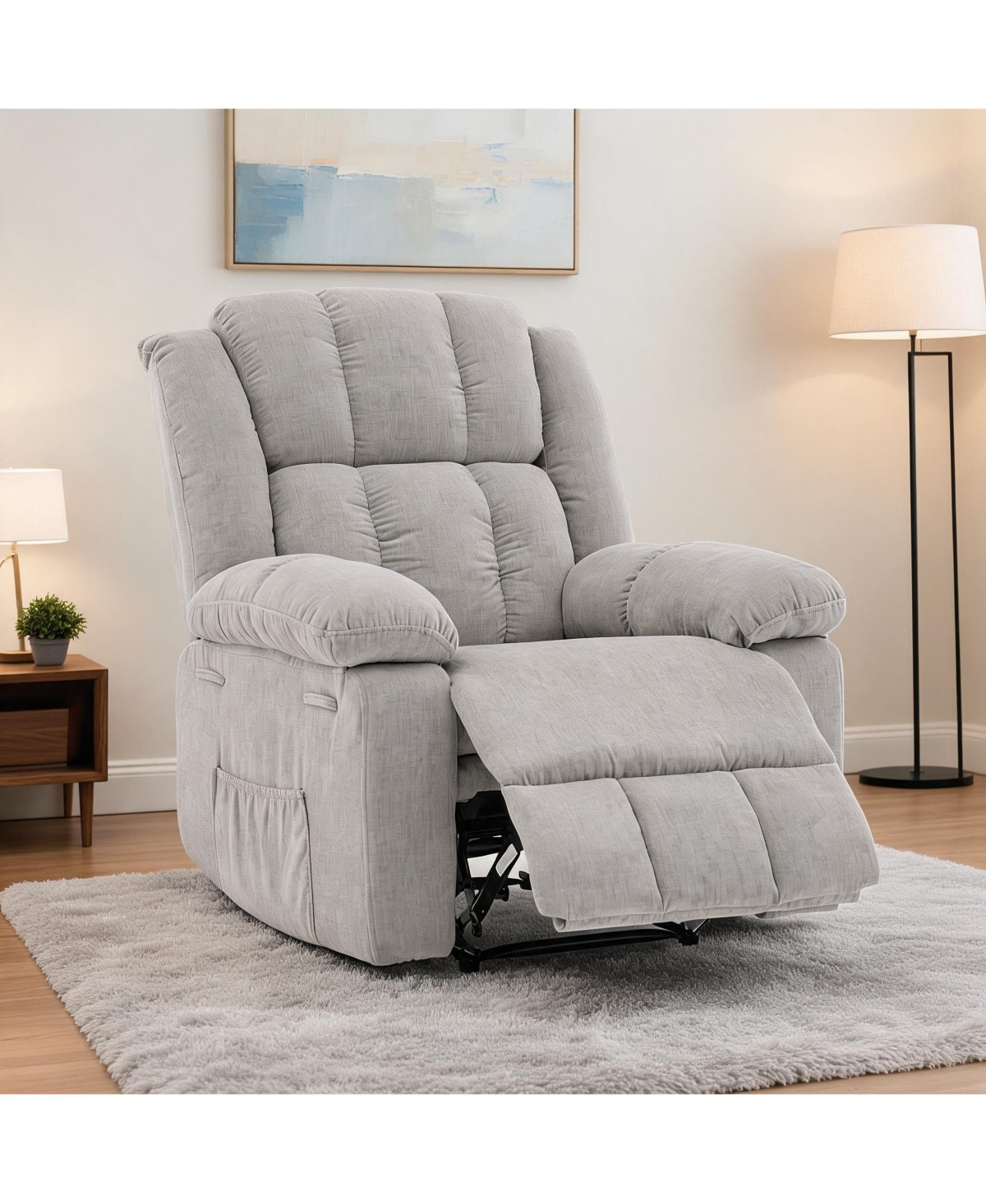 Click here for Oversized Recliner Chair for Adults Ergonomic Manu... prices
