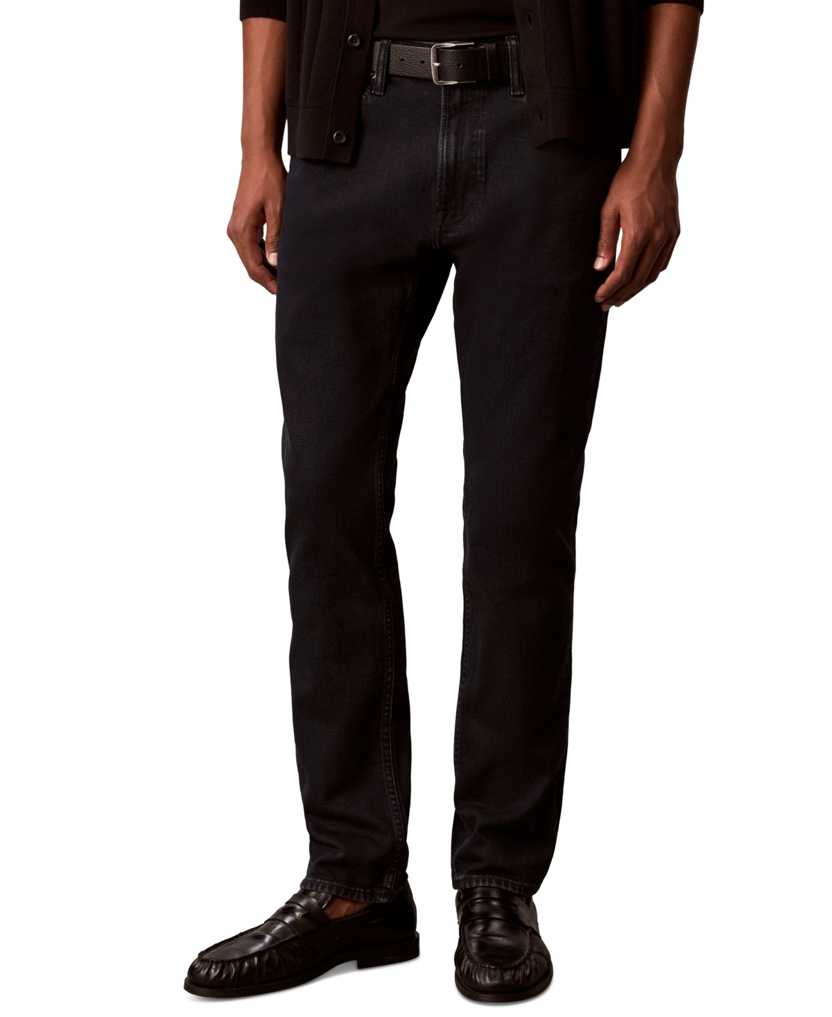 Click here for Calvin Klein Mens Slim-Fit Stretch Denim Jeans - B... prices