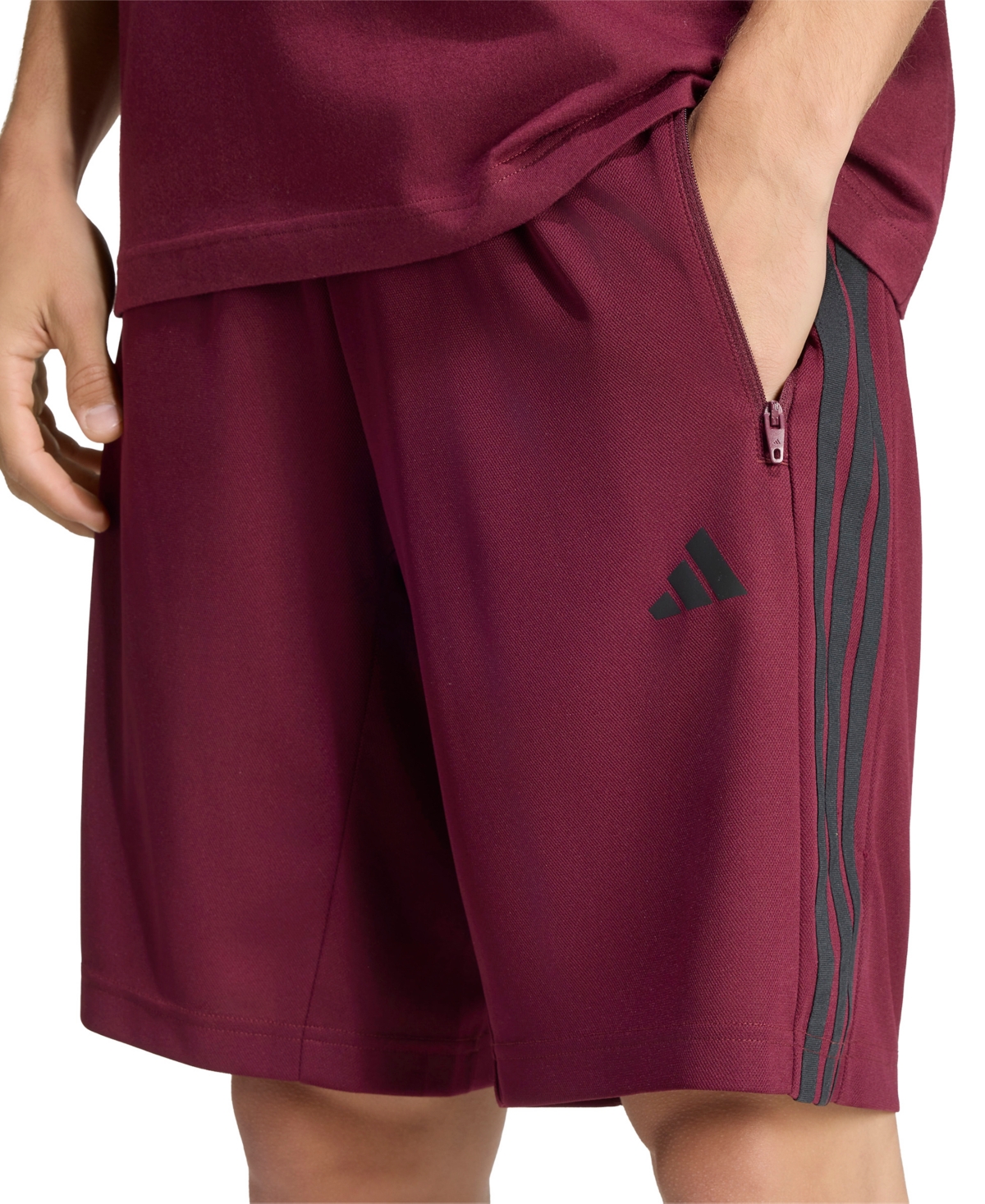Click here for adidas Mens Workout Essentials Base 3-Stripes Shor... prices
