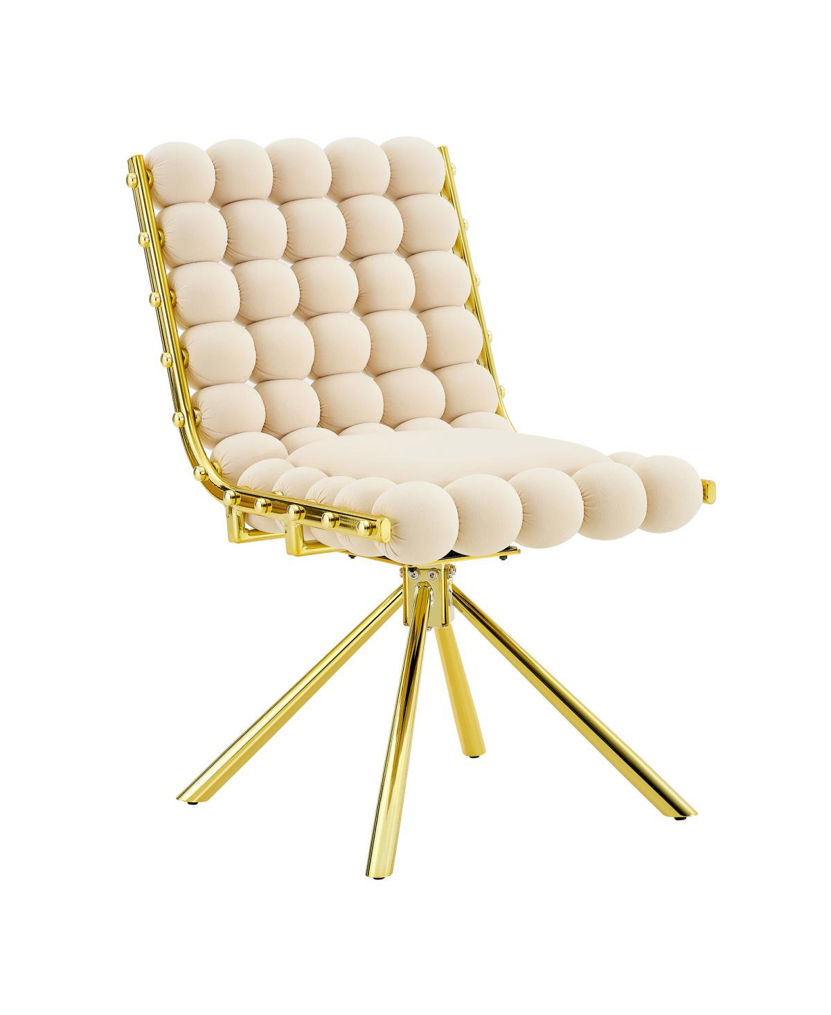 Click here for Streamdale Furniture Bubble Tufted Velvet Swivel A... prices
