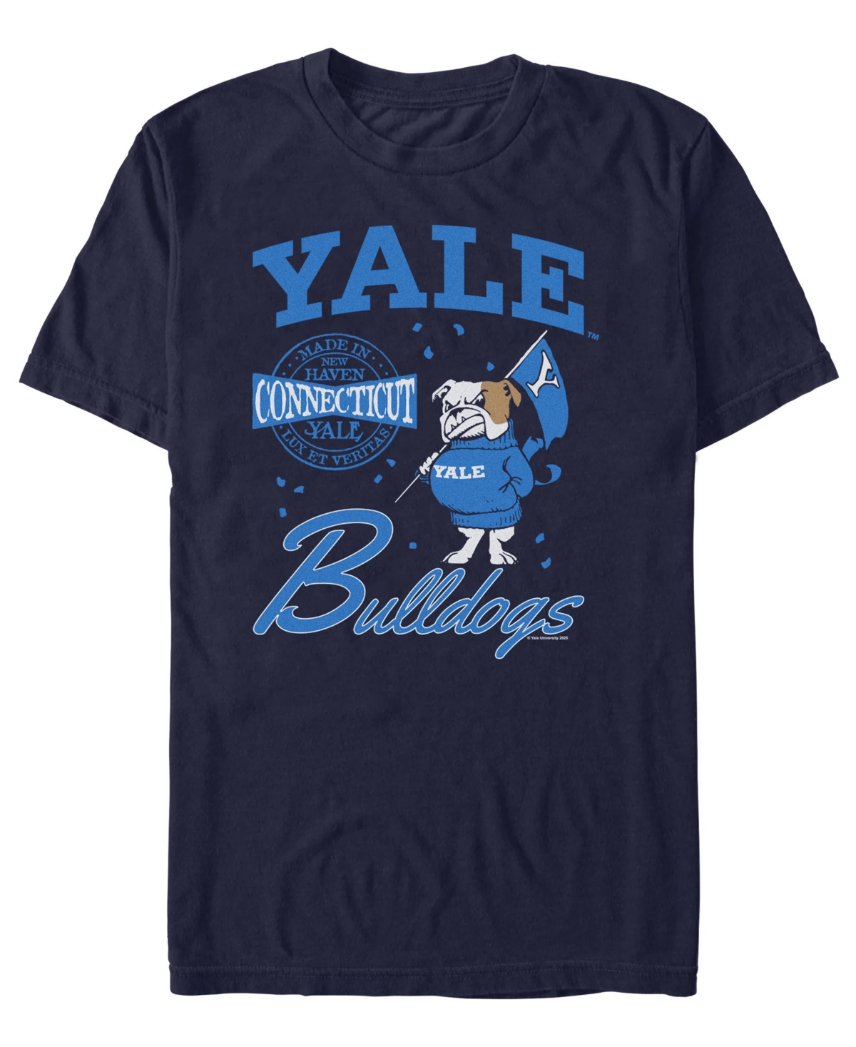 Click here for Fifth Sun Mens Vintage Yale Graphic T-Shirt - Navy prices