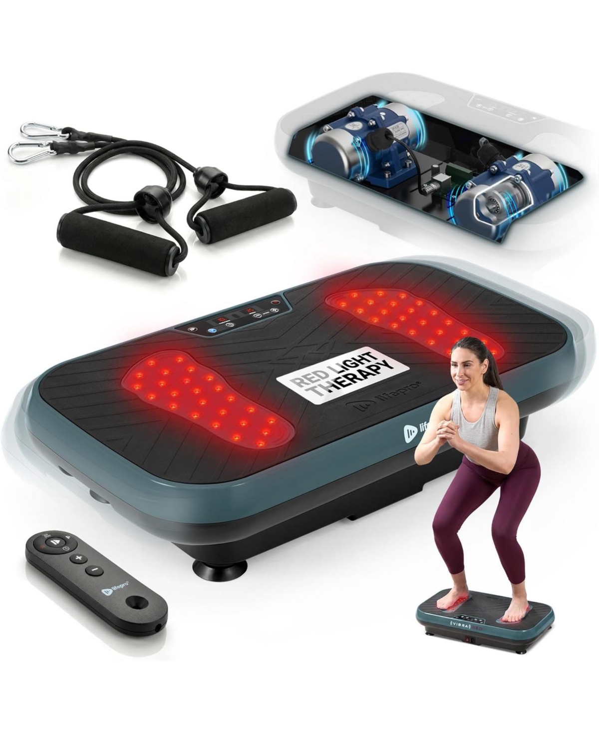 Click here for Lifepro Vibration Plate Exercise Machine with Ligh... prices