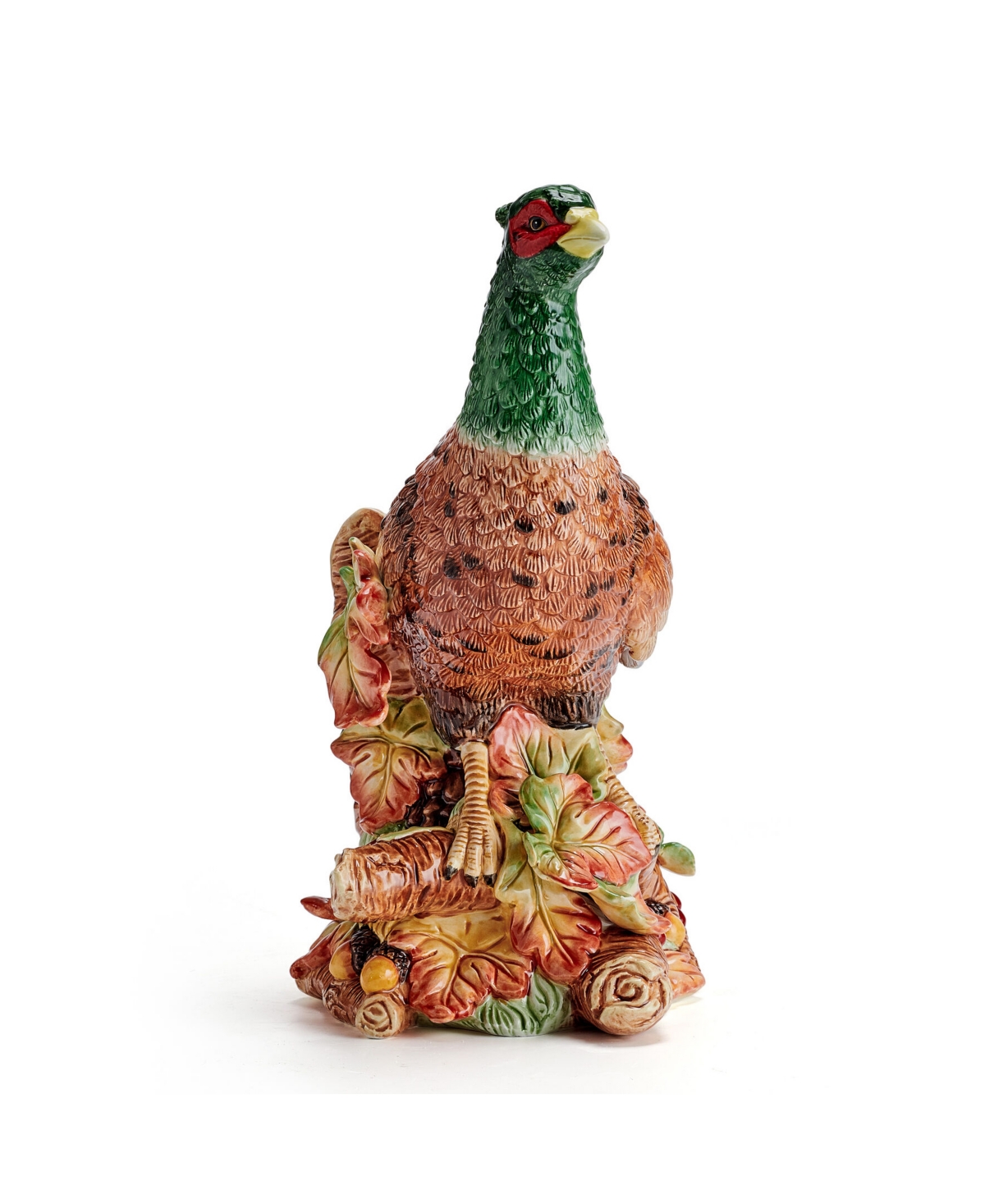 Click here for Fitz and Floyd Fall Harvest Pheasant Figurine - Br... prices
