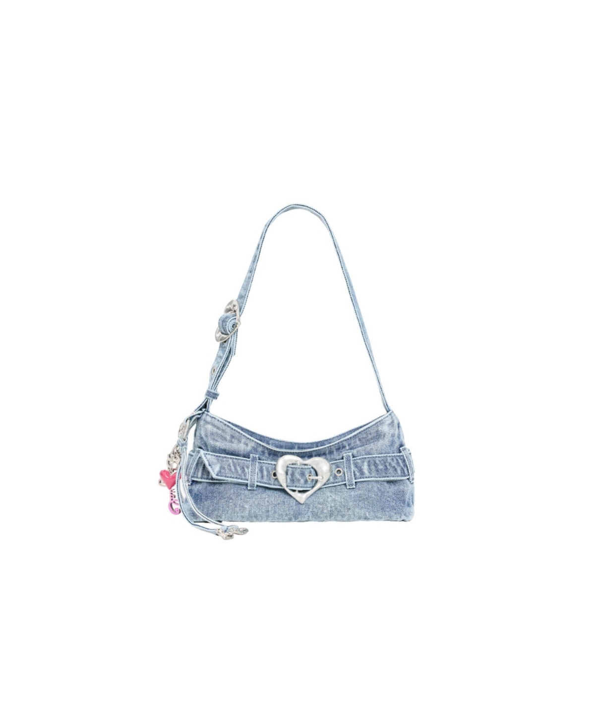 Click here for Desigual Womens Small Denim Bag - Gray prices