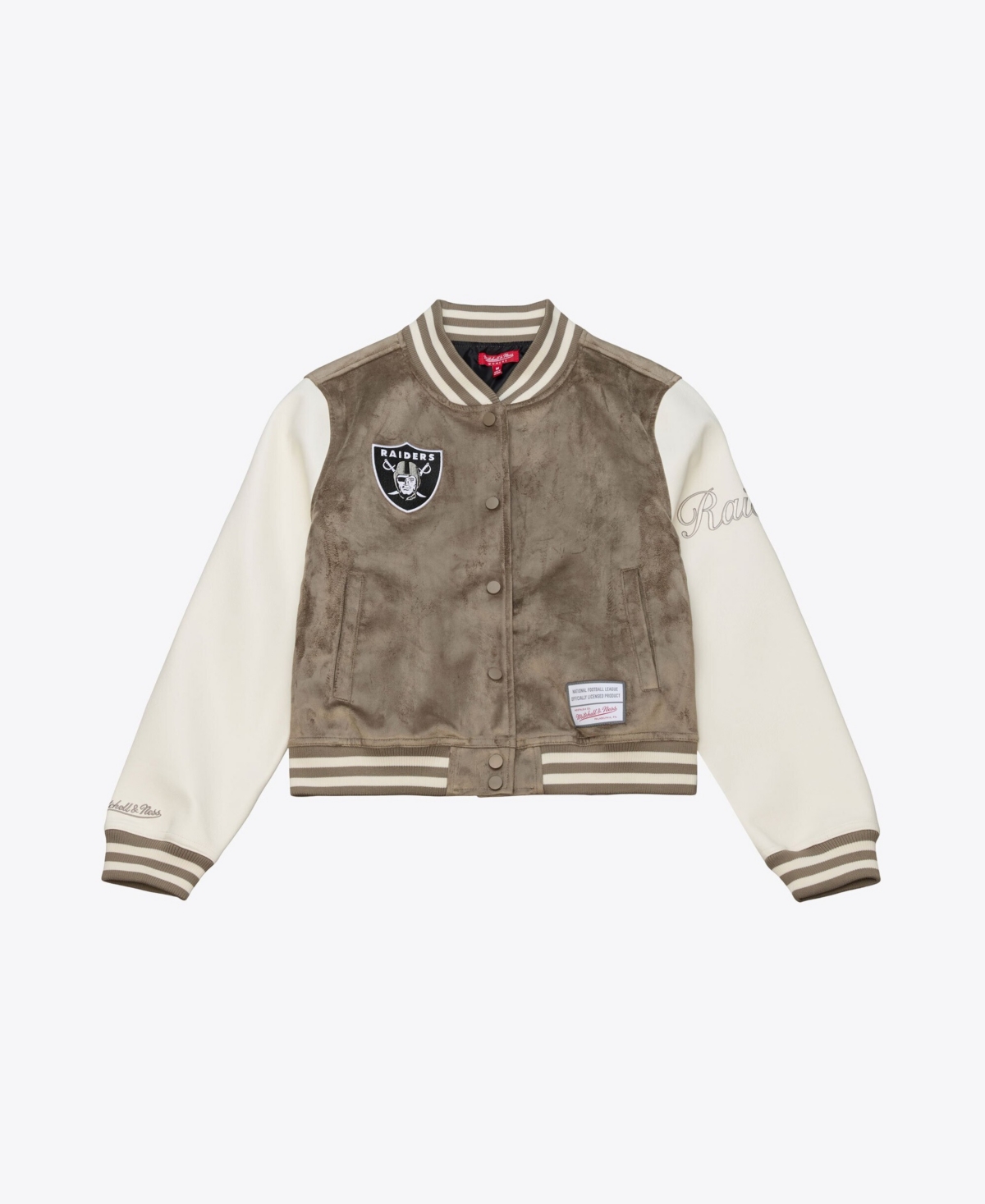 Click here for Mitchell & Ness Womens Tan Oakland Raiders Full-Sn... prices